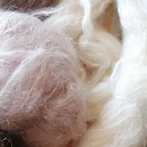 Art | Vintage Mohair Vinyon Blend Yarn Assorted Colours Bundle | Poshmark